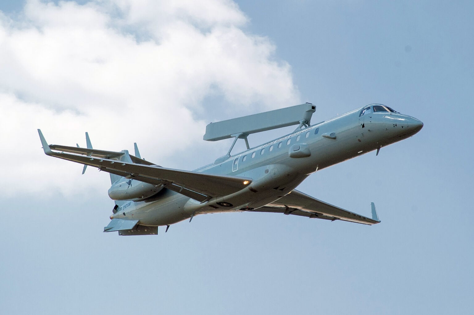 Embraer delivers upgraded fifth E-99M aircraft