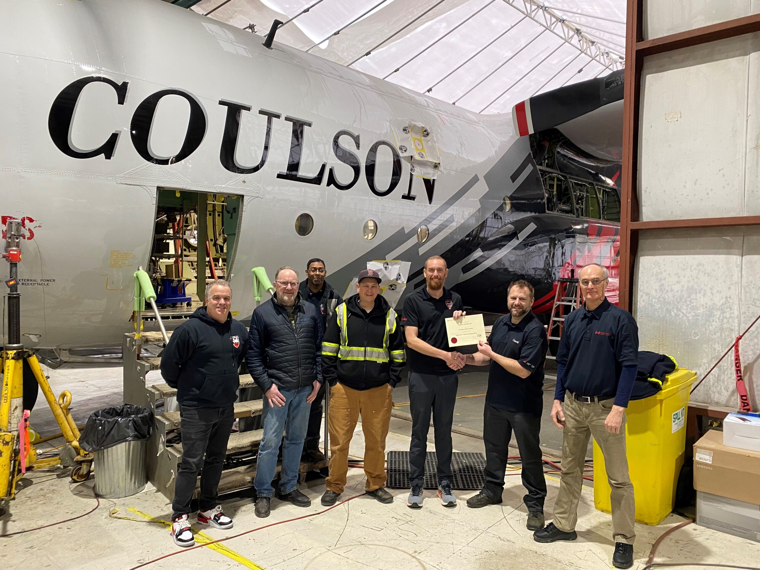 Coulson Aviation receives Transport Canada ATO approval