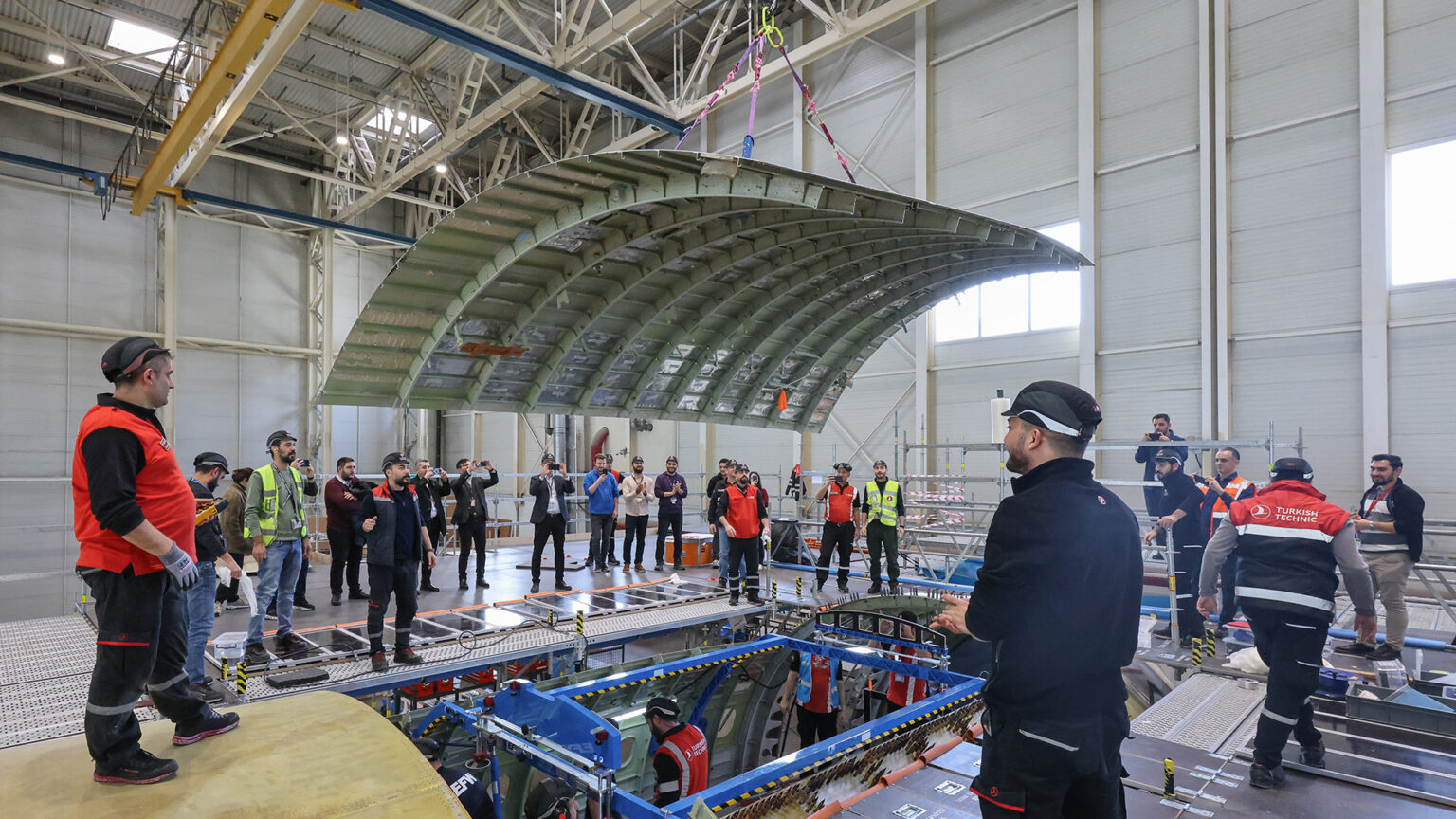 Turkish Technic reaches milestone in its first A330P2F conversion