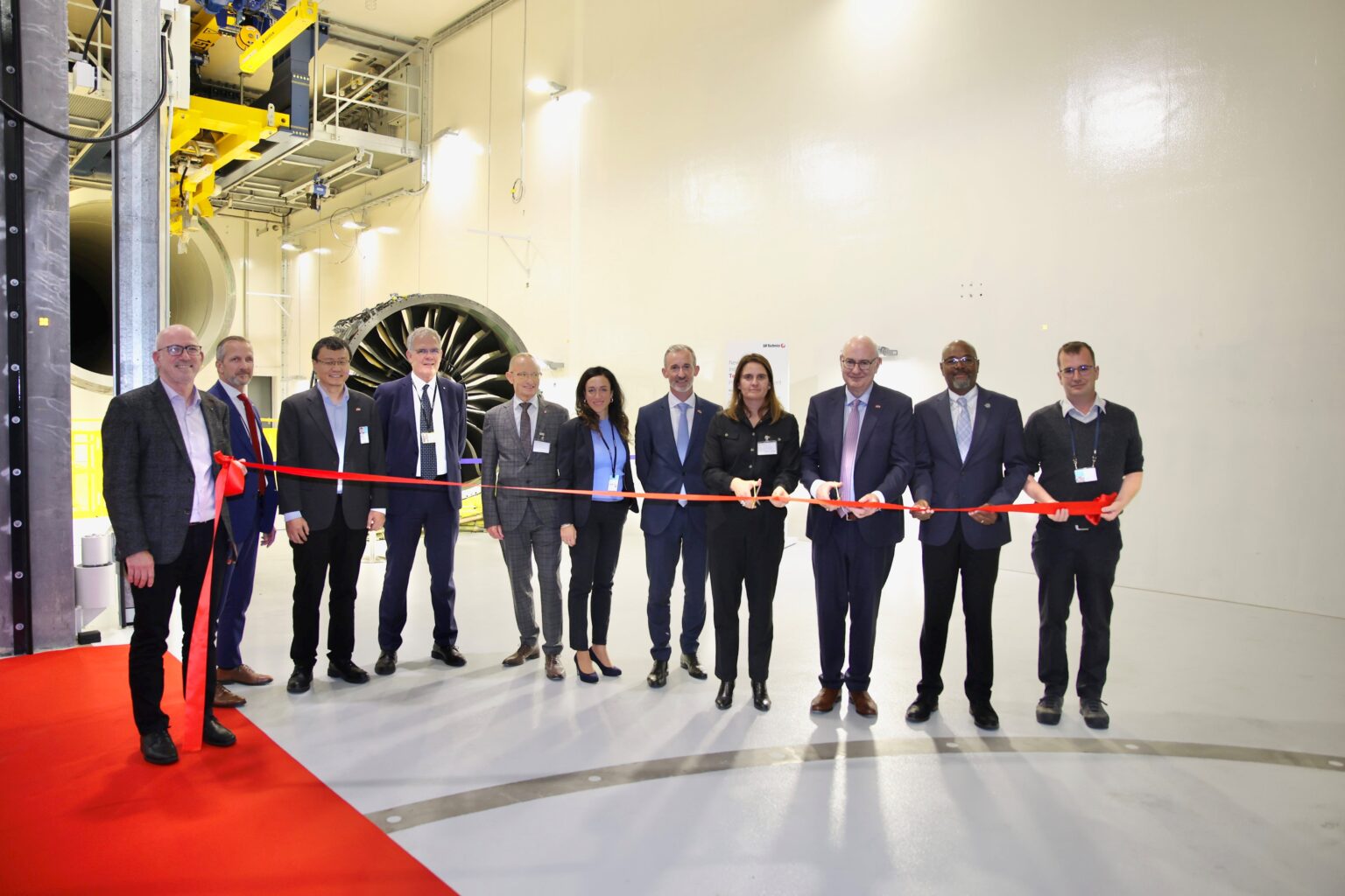 SR Technics opens new facility for P&W GTF engine maintenance