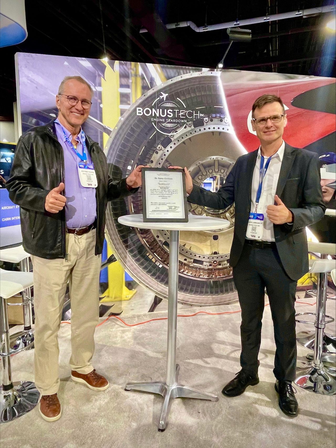 Bonus Tech Services receives FAA Part 145 certification approval