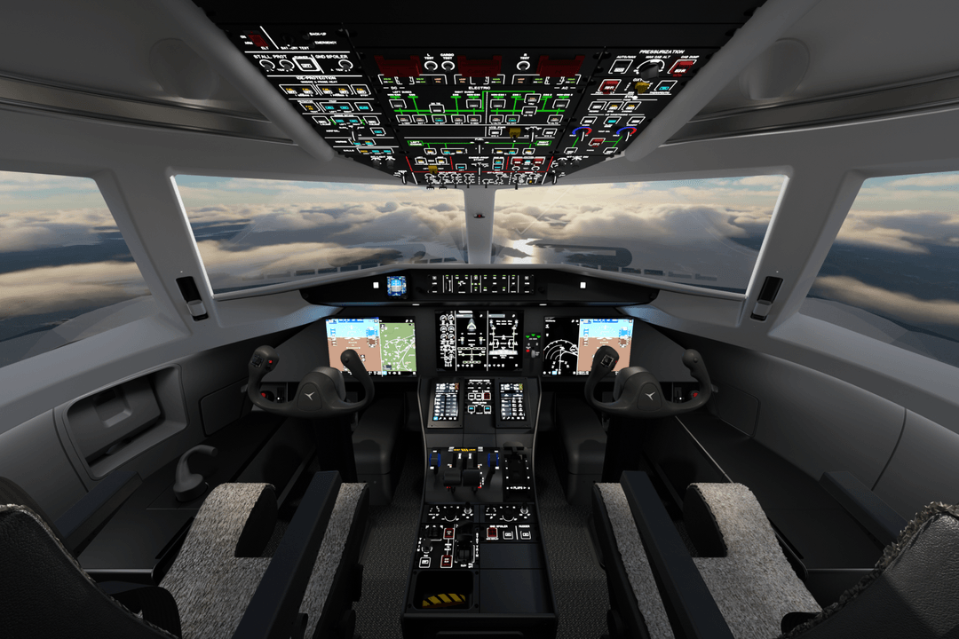 Flight Deck Plane Inside Plan For World's Biggest Passenger Plane