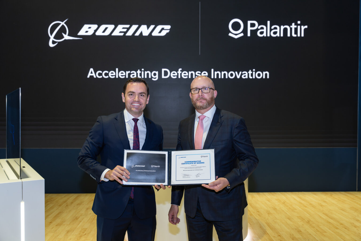 Boeing and Palantir strengthen defence collaboration