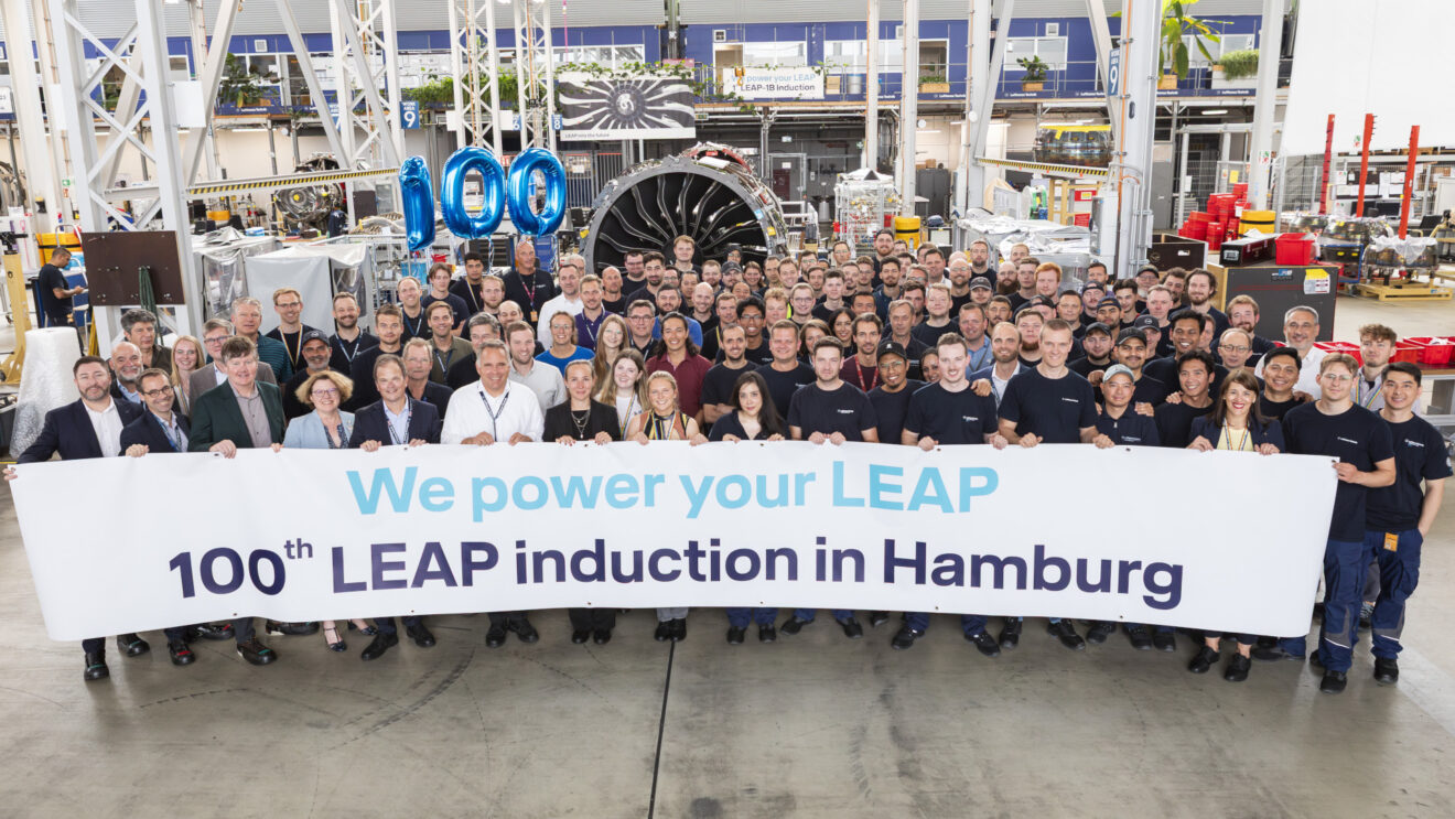 Lufthansa Technik marks 100th CFM LEAP engine in Hamburg - AviTrader ...