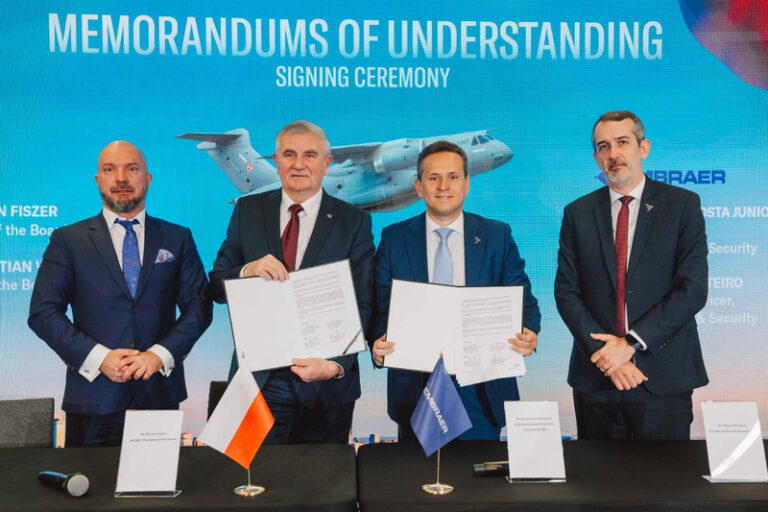 Embraer and PGZ sign five new defence MoUs