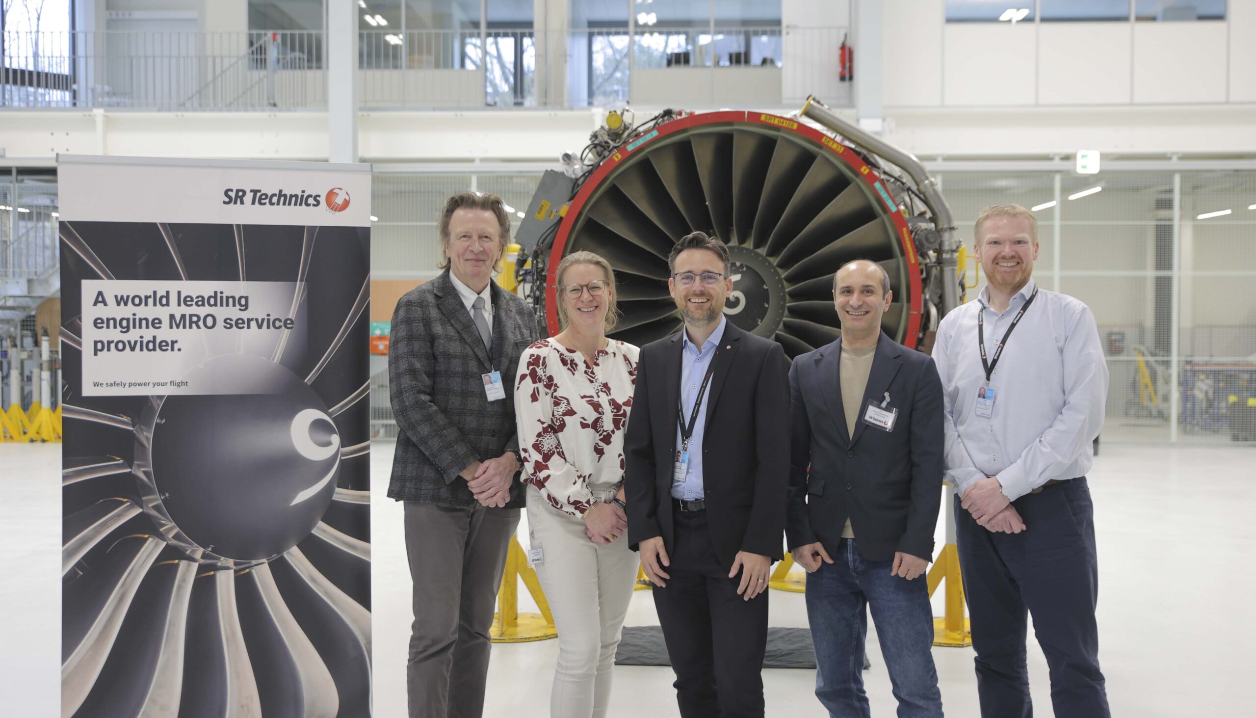 SR Technics opens new engine facility in Zurzach